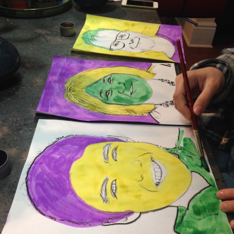 Andy Warhol Style Family Portraits | Budding Artists